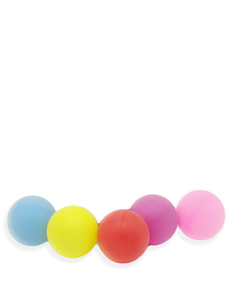 Colorful Ping Pong Ball 5Pcs/Pack | Sin Tat Toys