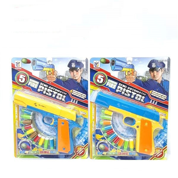 Semi Automatic Soft Bullet Toy Gun For Kids | Sin Tat Toys